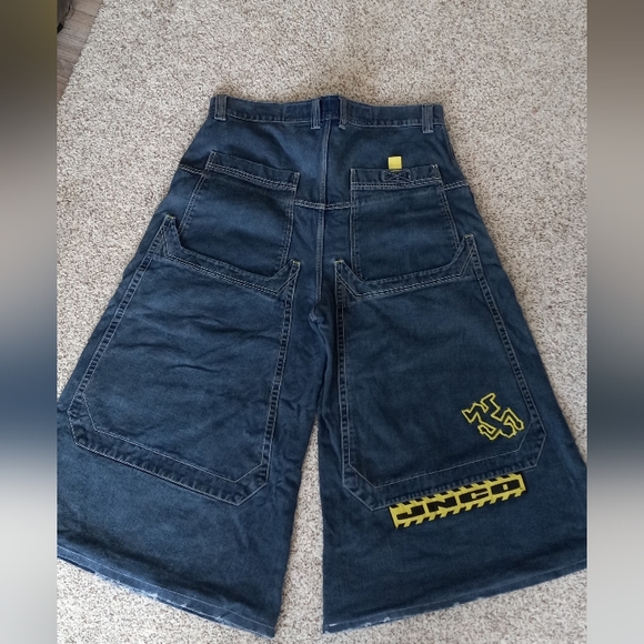 Jnco Jeans Jnco Crime Scene 5 Inch Leg Opening 40x30 38inch Total Length 25 Inseam Poshmark